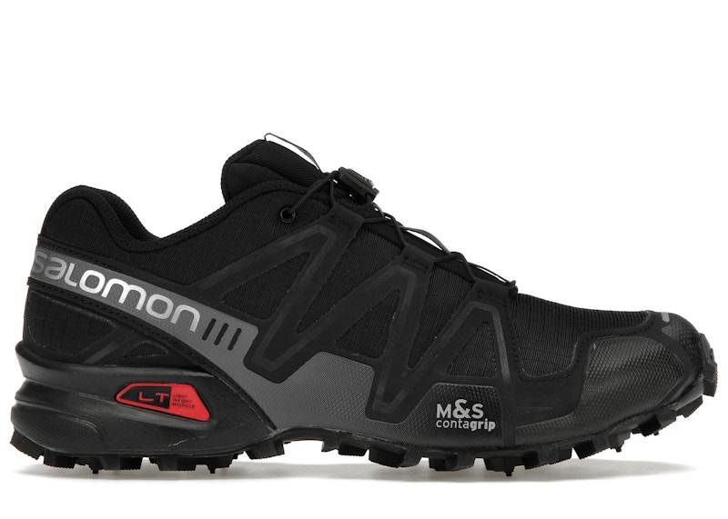 Salomon Speedcross 3 Athletic Sneakers - Black/Quiet Shade